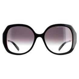 Marc Jacobs Butterfly Damen Schwarz/Dunkelgrau Gradient 581/S Sonnenbrille
