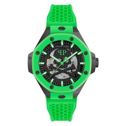 Philipp Plein Plein $keleton Royal Herren Gr&uuml;n Uhr PWPFA0624