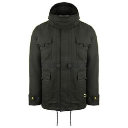 Puma x Central Saint Martins mit mittlerer L&auml;nge schwarzer Kapuze -Herrenjacke 598583 01