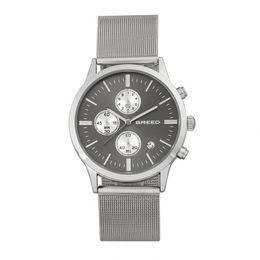 Breed Espinosa Chronograph Mesh-Armbanduhr mit Datum