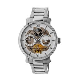 Heritor Automatik-Armbanduhr mit skelettiertem Zifferblatt Aries