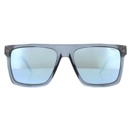 Hugo by HUGO BOSS Sonnenbrille HG 1069/S PJP 3J Kristallblau Blau Spiegel