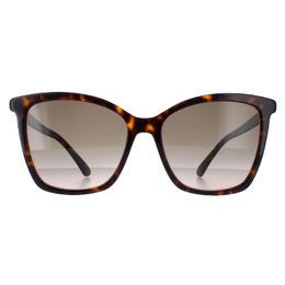 Jimmy Choo Square Damen Havanna Braun Farbverlauf ALI/S