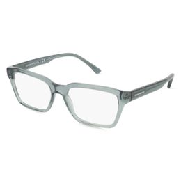 Emporio Armani EA3192 Brille Herren | Fassung: Vollrand, Quadratisch, Blau Gl&auml;nzend