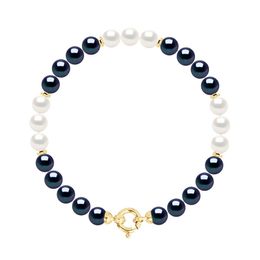 Armband &ndash; Reihe aus echten S&uuml;&szlig;wasser-Zuchtperlen, rund 6&ndash;7 mm