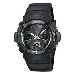 Casio G-Shock Herren Uhr Schwarz AWG-M100B-1AER