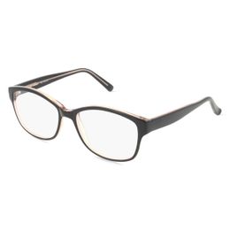 Fielmann MC 613 CL Brille Damen | Fassung: Vollrand, Butterfly, Schwarz Rose