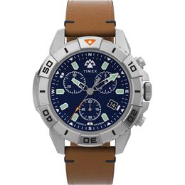 Timex Ridge Chrono Herrenbraun Uhr TW2W16300