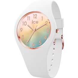 Ice Watch Ice Sunset - Rainbow Wei&szlig; Damen Armbanduhr 024523 -