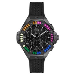 Philipp Plein Plein Chrono Royal Unisex schwarze Uhr PWPSA0724