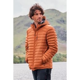Mountain Warehouse Mens Henry II Extreme unten gef&uuml;llte gepolsterte Jacke (Rust)