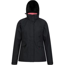 Mountain Warehouse Womens/Ladies Thunderstorm 3 in 1 Wasserdichte Jacke (Schwarz)