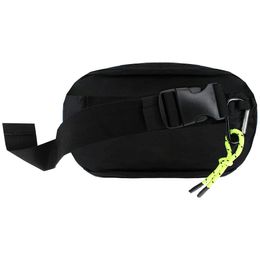 Ellesse Piollo Herren G&uuml;rteltasche in Schwarz/Gr&uuml;n
