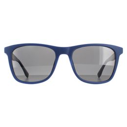 Lunettes de soleil Lacoste L860SP 424 Matte bleu gris polaris&eacute;