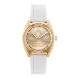 adidas originals Edition One Unisex Uhr in Wei&szlig; AOFH23012