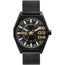 Diesel Scraper Schwarz Herren Armbanduhr DZ2194