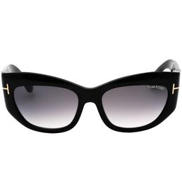 Tom Ford Brianna Schwarze Sonnenbrille