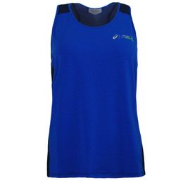 asics Paris Womens Blue Tank Top