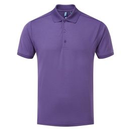 Premier - Poloshirt f&uuml;r Herren (Violett)