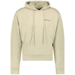 Off-White Caravaggio Crowning Over Beige Kapuzenpullover