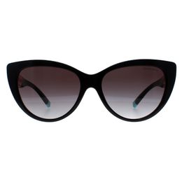 Tiffany & Co. Tiffany Cat Eye Womens Schwarz Grau Gradient TF4196