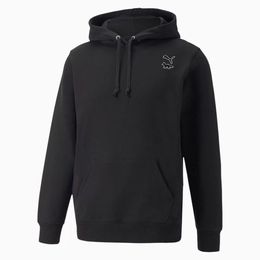 Puma x Maison Kitsune Langh&uuml;lle Black Pullover Herren Hoodie 532325 01