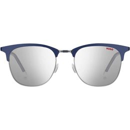 HUGO BOSS 1208 0KU0 Silberne Sonnenbrille