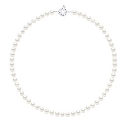 DIADEMA - Halskette - Echte S&uuml;&szlig;wasserperlen - Silber
