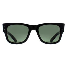 Ray-Ban Square Unisex poliert Schwarz Gr&uuml;n RB0840S Mega Wayfarer