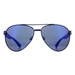 Lacoste Aviator Herren Blau Blaue Sonnenbrille