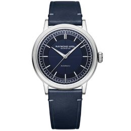 Raymond Weil Millesime Herrenuhr Blau 2925-STC-50001