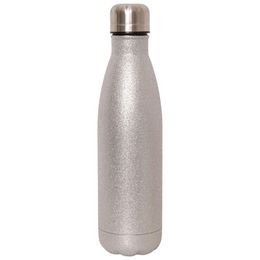 Dare 2b Glitter Metall Wasserflasche (Silber)