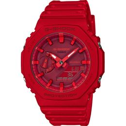 Casio G-shock Rot Herren Armbanduhr GA-2100-4AER