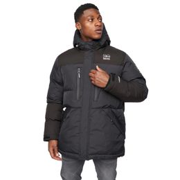 CrossHatch - "Squadage" Jacke Verkleidet f&uuml;r Herren (Schwarz)