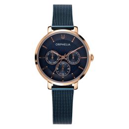 Orphelia Derby Damen-Armbanduhr, blau, OR22902
