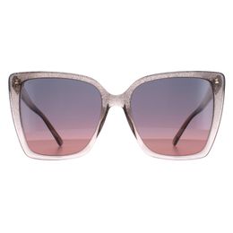 Jimmy Choo Cat Eye Damen Nude Glitzer Grau Fuchsia LESSIE/S