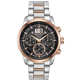 Bulova Sutton Mehrfarbig Herren Armbanduhr 98B335