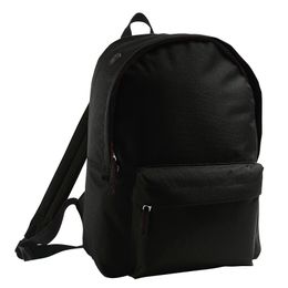 SOLS Rider Backpack / Rucksack Tasche (Schwarz)