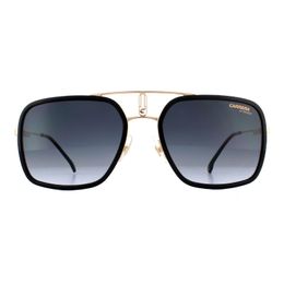 Carrera Aviator Mens Gold Schwarz Dunkel Grau Gradient Sonnenbrille