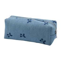 Gina Benotti Damen Kosmetiktasche mit Allover-Stickerei