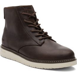 Toms Shoes TOMS Navi TRVL Lite Ranger Leder Herren Stiefel Dunkelbraun
