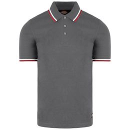 Dickies Riverton Mens Grey Polo -Hemd