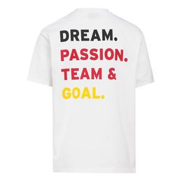 Gina Damen T-Shirt im Fu&szlig;ball-Design