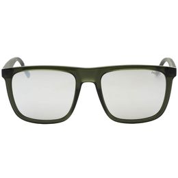 HUGO BOSS Silver SP Lens Dunkelgrune Sonnenbrille