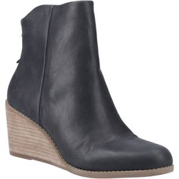 Toms Shoes TOMS Casey Leder Damen Schwarz Stiefel