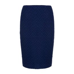 Bleistiftrock aus Jacquard-Strick