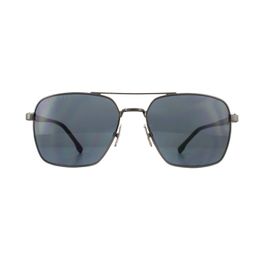 Lunettes De Soleil HUGO BOSS 1045/S V81 IR Ruth&eacute;nium Sombre Ruth&eacute;nium Gris Bleu