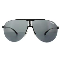 Carrera Aviator Unisex Ruthenium Matt Schwarz Grau Blau Sonnenbrille