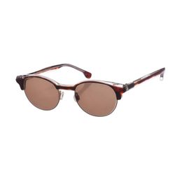 Unisex Pantos Z426 Form Acetat und Metall Sonnenbrille