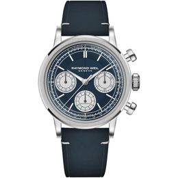 Raymond Weil Millesime Herren Blau Uhr 7765-STC-50651